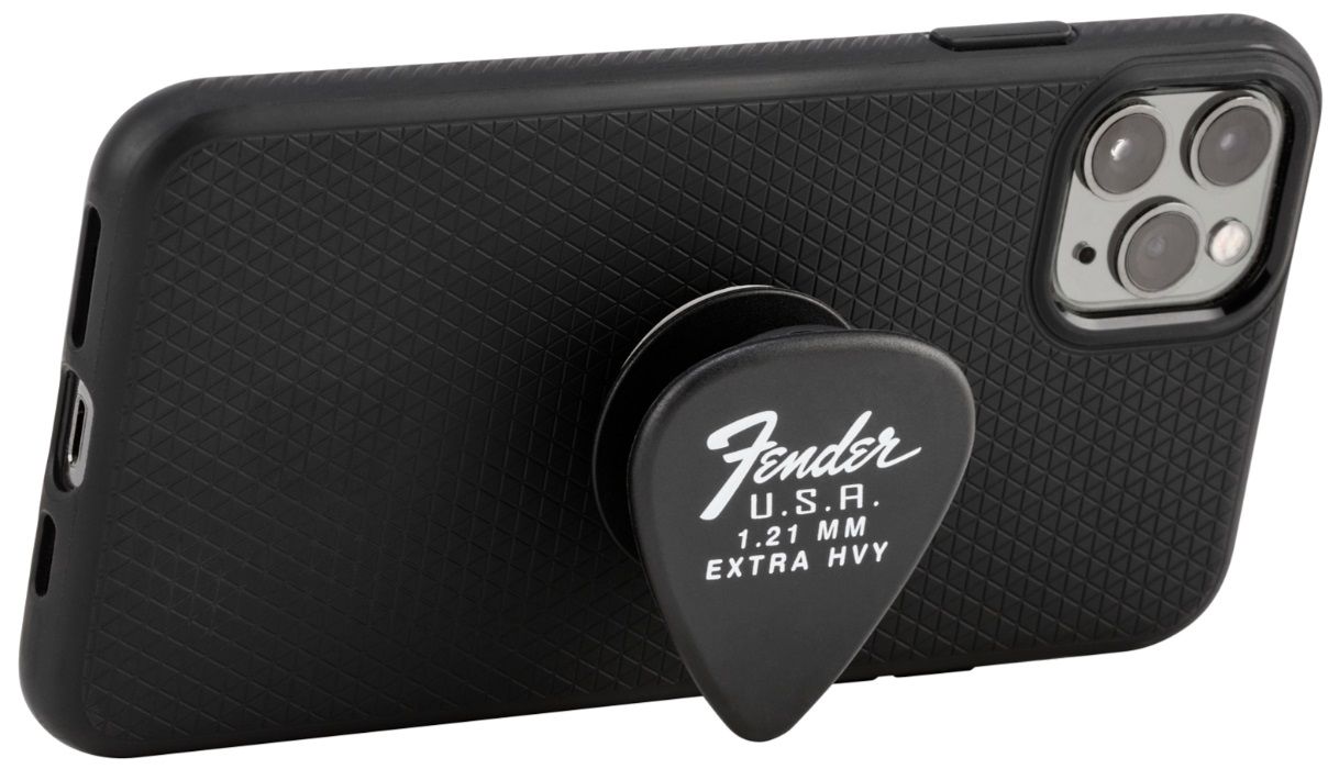 Държач за телефон Fender - Phone Grip, черен | Ozone.bg