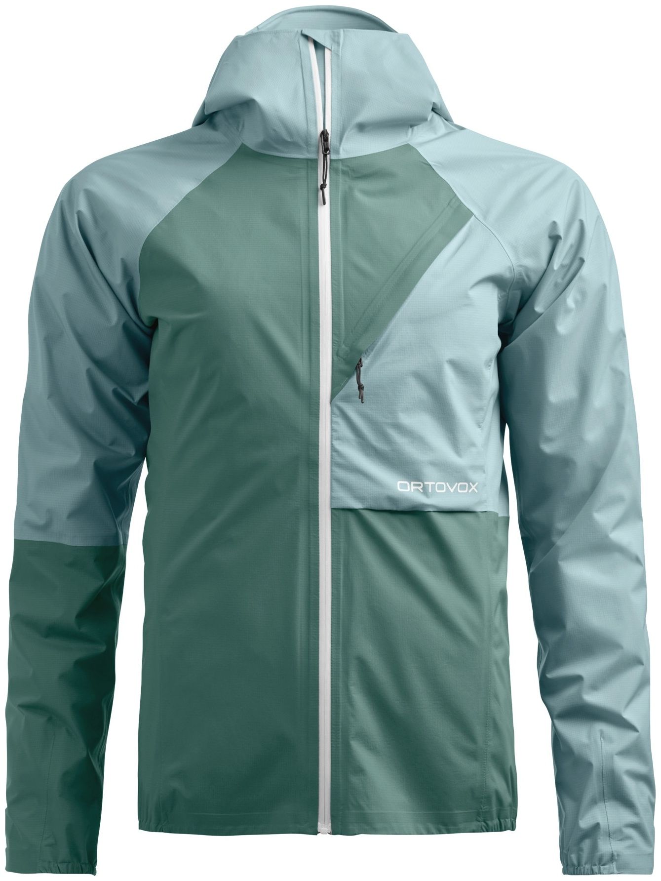Дамско яке Ortovox - Piz Selva 2.5L, зелено/сиво | Ozone.bg