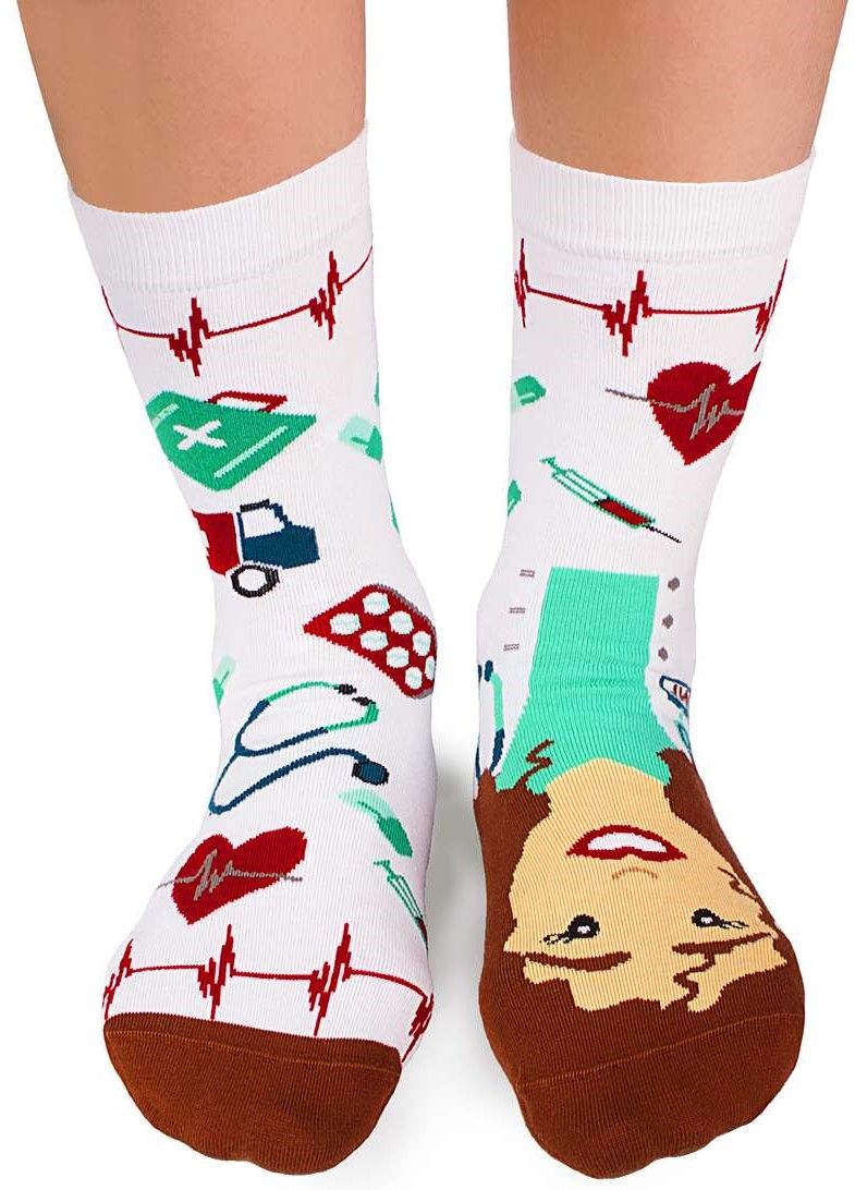 Дамски чорапи Pirin Hill - Profession Doctor, рамер 35-38, бели | Ozone.bg