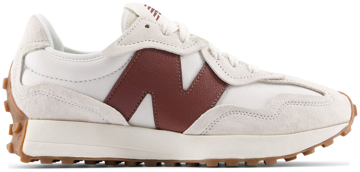 Дамски обувки New Balance - 327, бели/кафяви | Ozone.bg