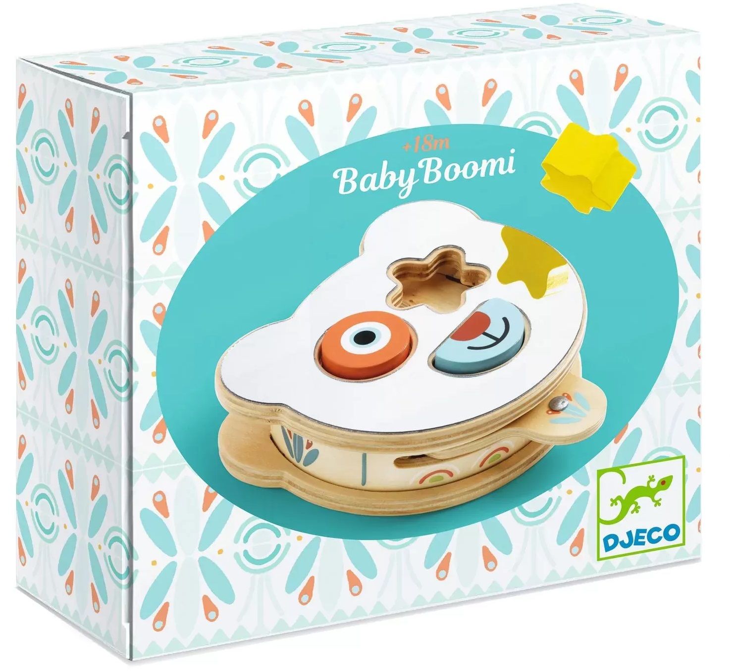 Дървен сортер Djeco - Лице на мече | Отлична цена | Ozone.bg