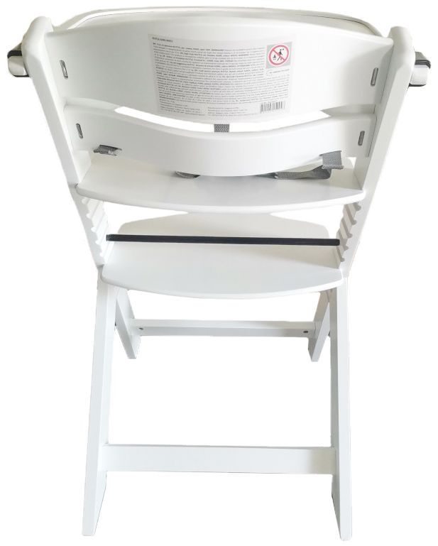 Дървен стол за хранене 2в1 Cangaroo - Nuttle, бял | Добра цена | Ozone.bg