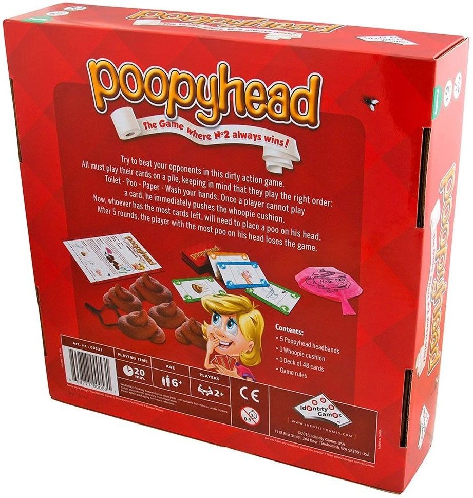 Детска игра Raya Toys - Poopyhead, с карти | Отлична цена | Ozone.bg
