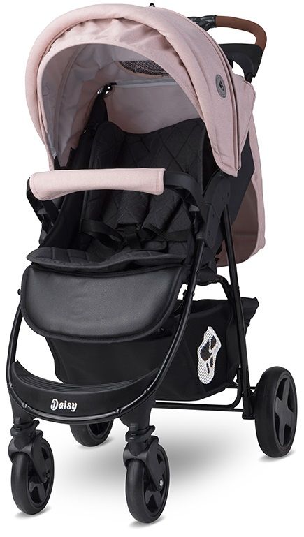 Детска комбинирана количка 2 в 1 Lorelli - Daisy Set, розова | Ozone.bg