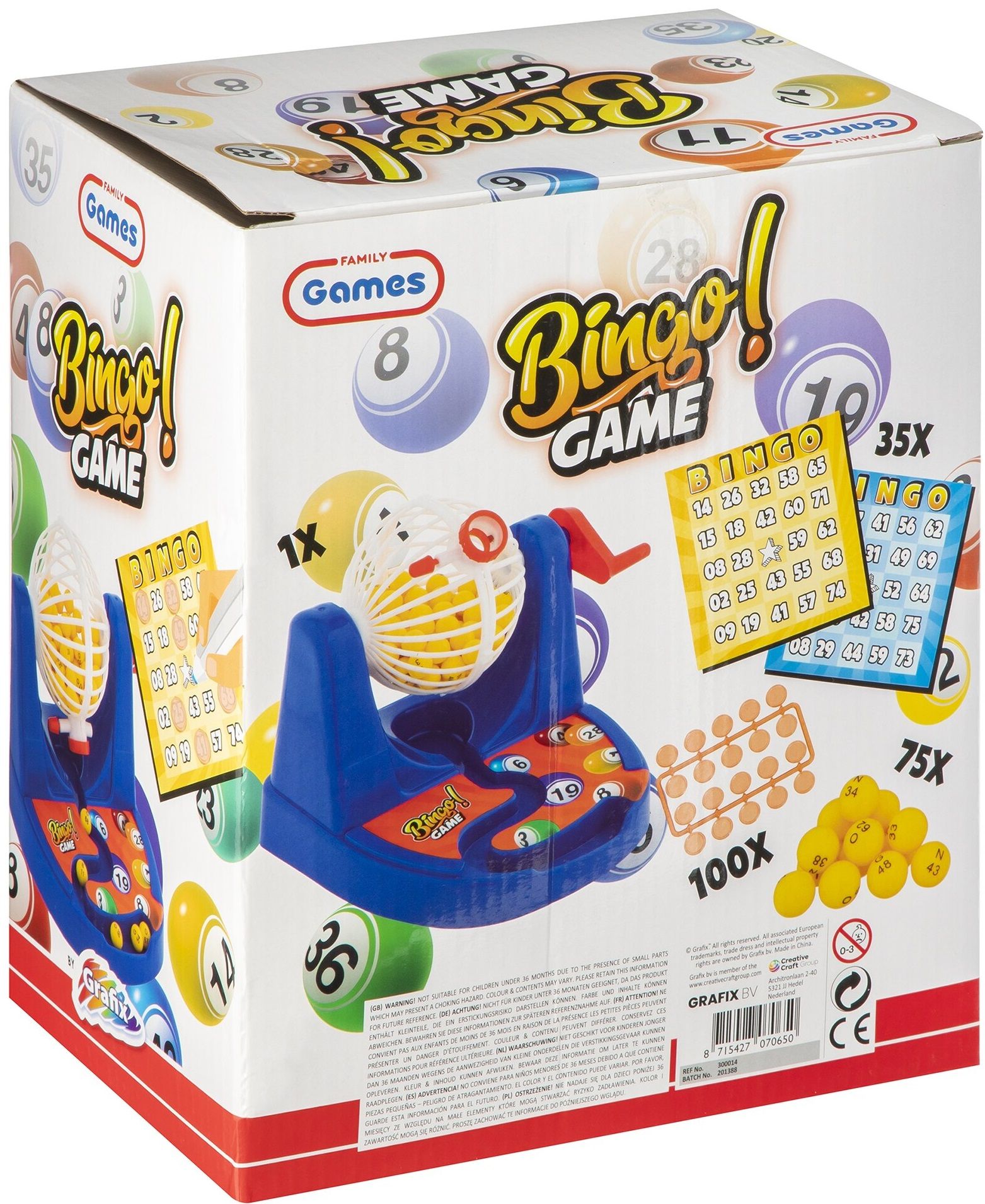 Детска игра Grafix - Бинго, 211 части | Отлична цена | Ozone.bg