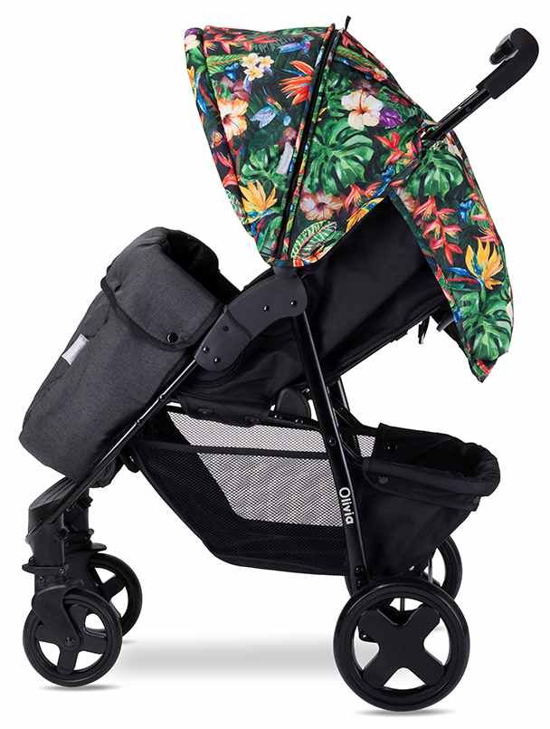 Детска количка с покривало Lorelli - Olivia Basic, Tropical flowers | Добра цена | Ozone.bg