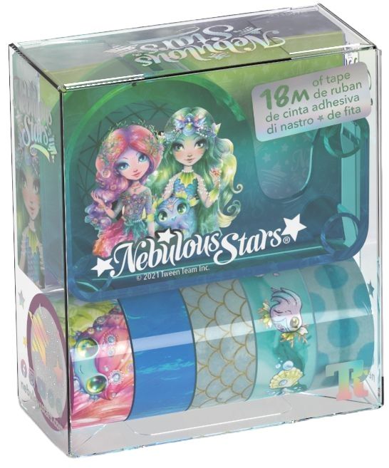 Декоративно тиксо Nebulous Stars - Мариния и Коралия, за апликации ...