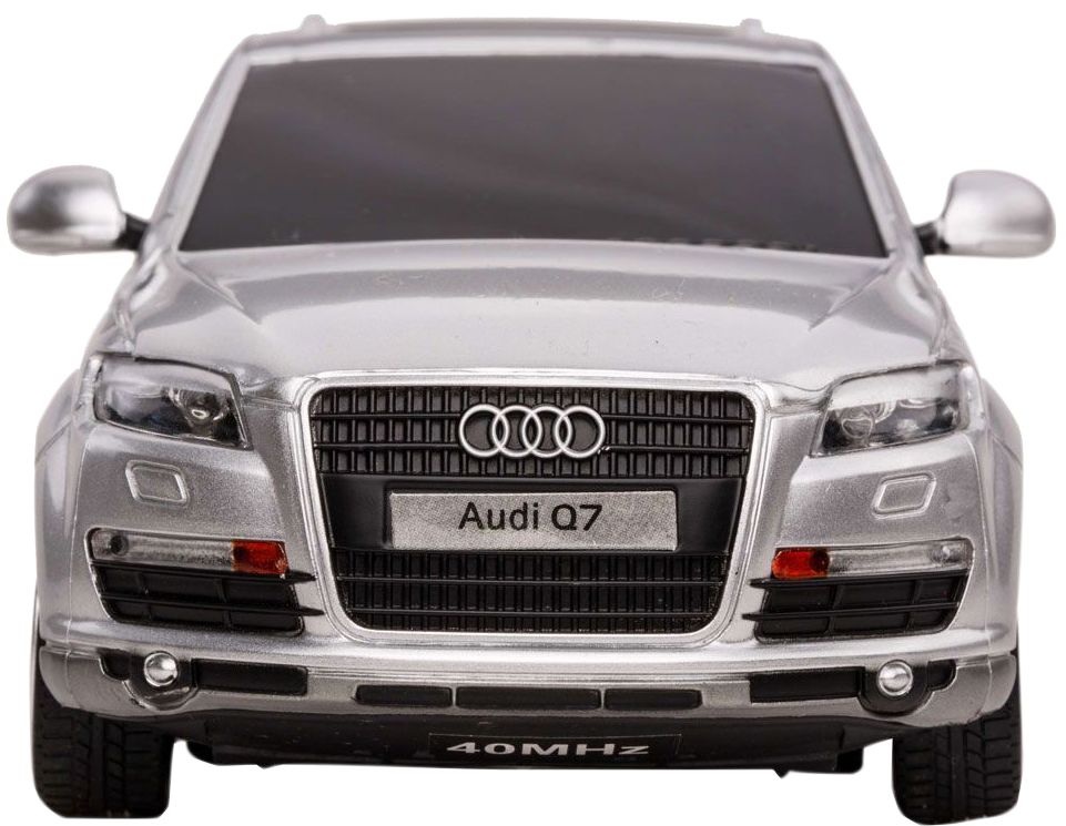 Детска играчка Rastar - Джип Audi Q7 Radio/C, 1:24, сив | Отлична цена ...