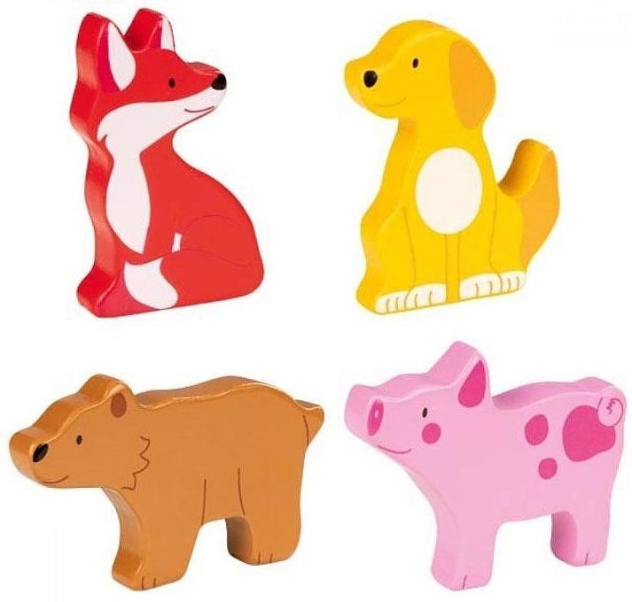 Детски тактилен пъзел Goki - Животни | Отлична цена | Ozone.bg