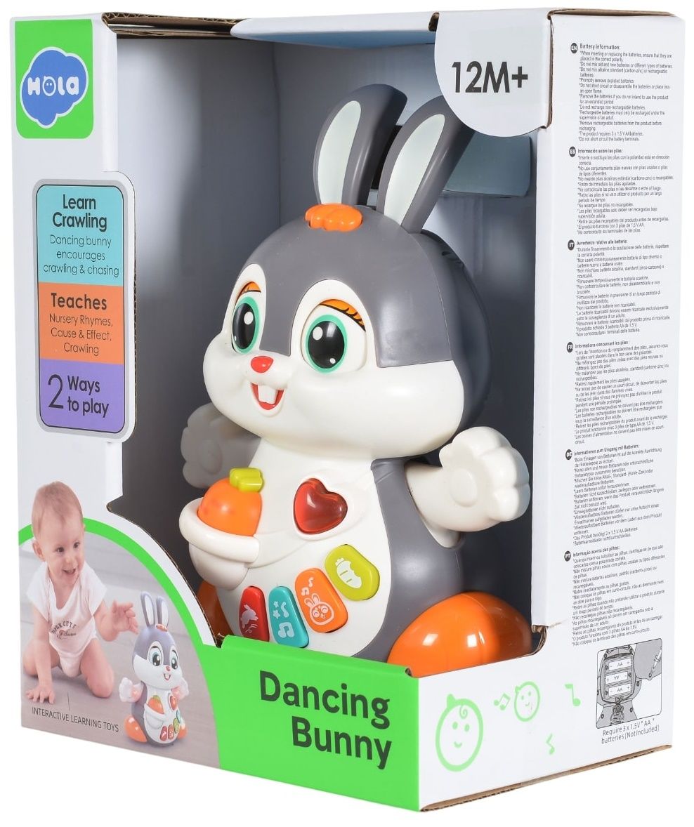 Детска играчка Hola Toys - Танцуващ заек | Отлична цена | Ozone.bg