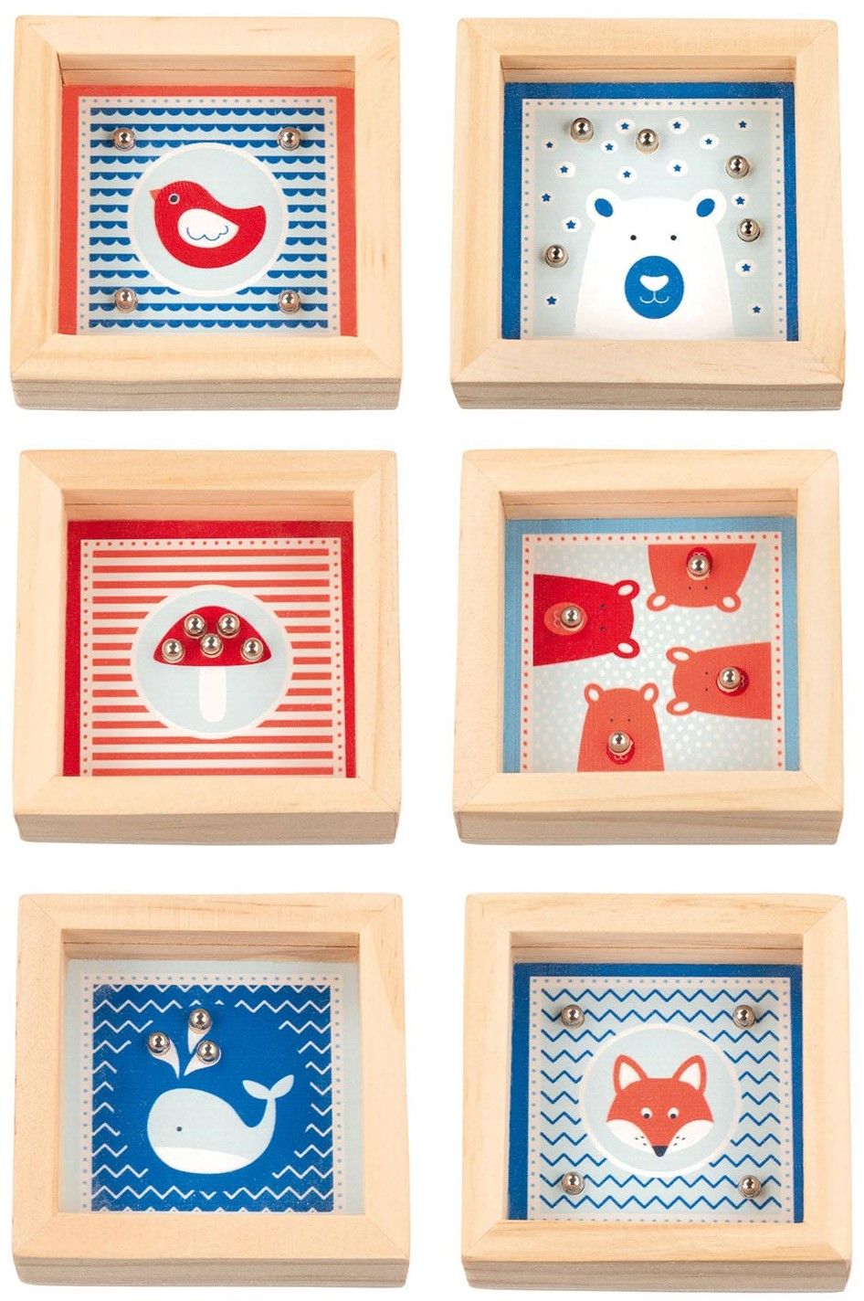 Детска игра за сръчност Goki - Стоманени топчета, асортимент | Отлична ...