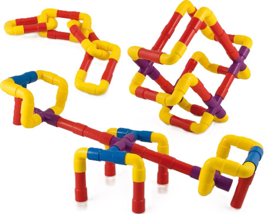 Детски конструктор Quercetti - Tubation, 40 части | Отлична цена | Ozone.bg