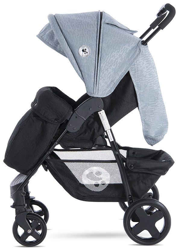 Детска лятна количка Lorelli - Daisy Basic, Black&Silver Blue (разопакован) | Ozone.bg