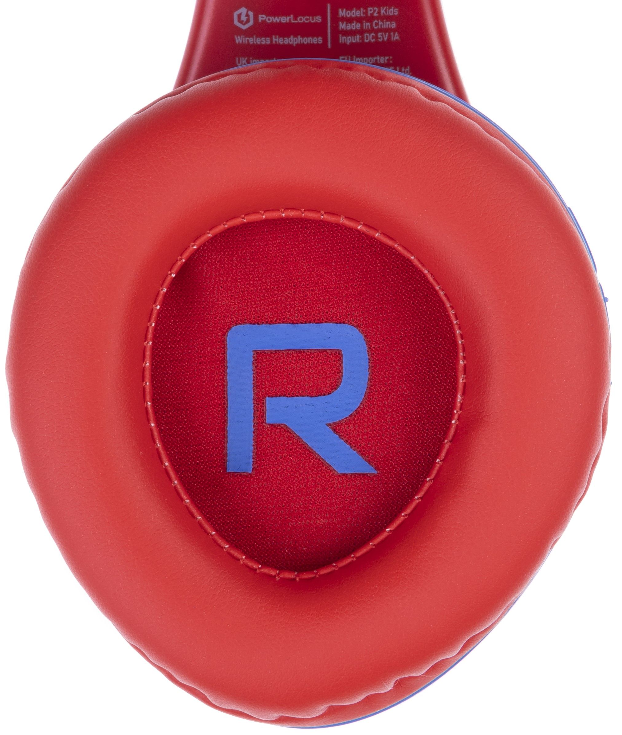 Детски слушалки PowerLocus - P2 Kids Angry Birds, безжични, сини ...