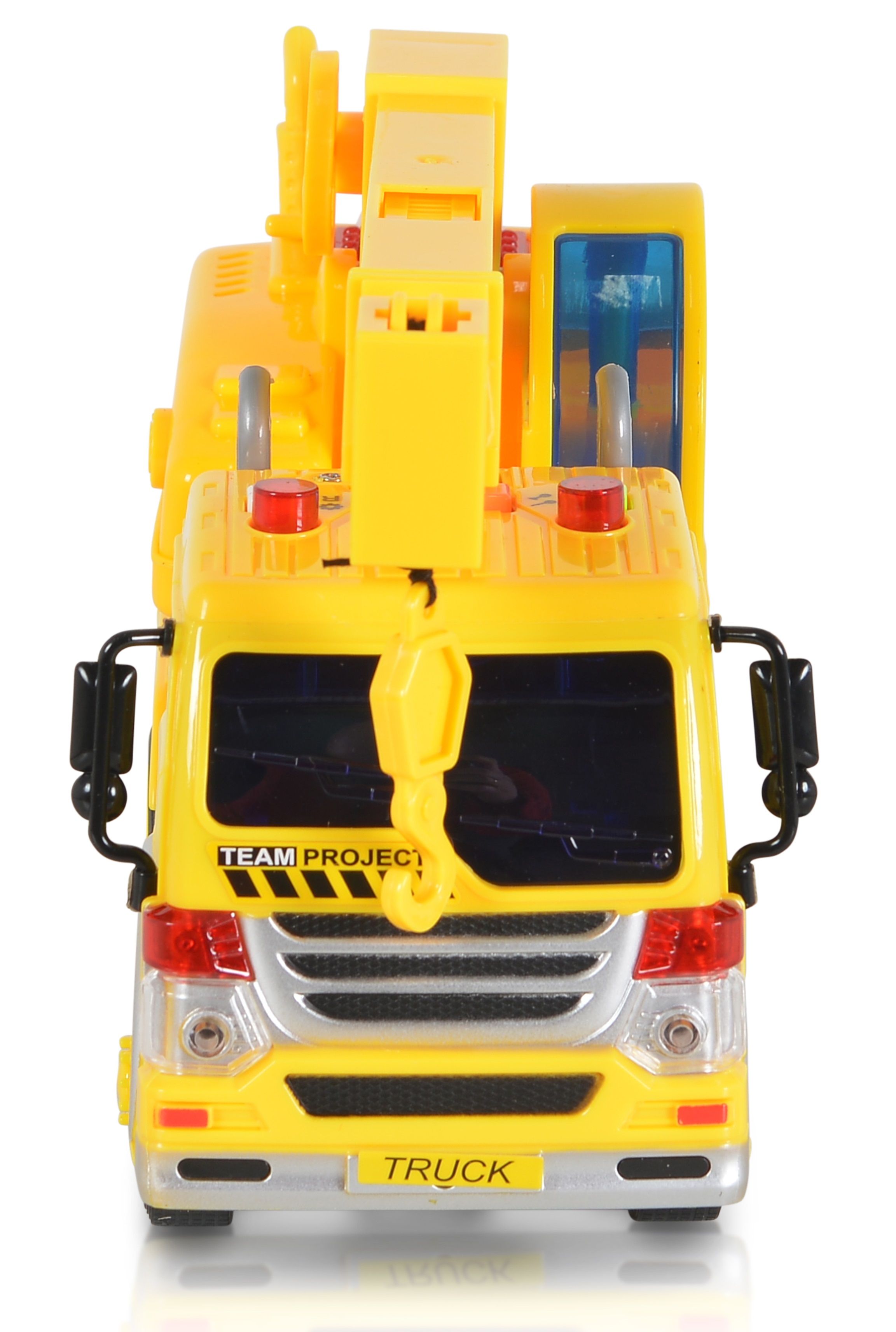 Детска играчка Moni Toys - Камион с кабина и кран, 1:16 | Отлична цена ...