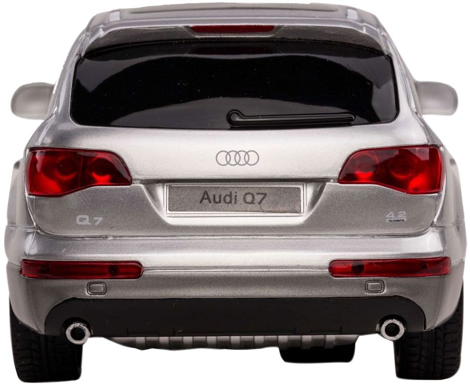 Детска играчка Rastar - Джип Audi Q7 Radio/C, 1:24, сив | Отлична цена ...
