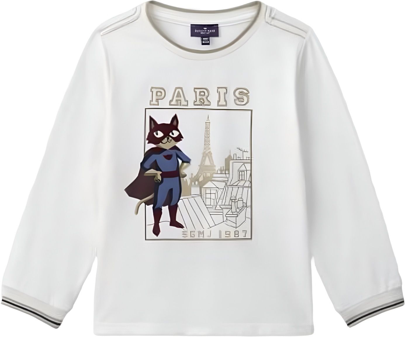 Детска блуза Sergent Major - Lufage, с щампа и надпис, 7 г | Добра цена ...