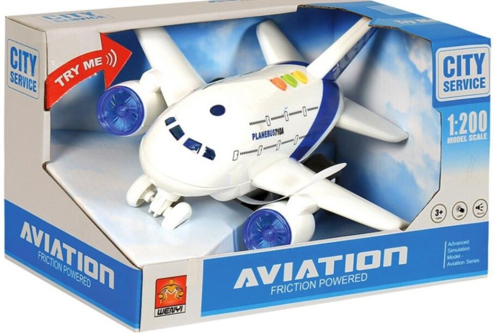 Детска играчка Raya Toys - Самолет със светлини и музика | Отлична цена ...