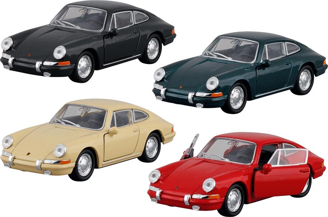 Детска играчка Goki - Метална количка, Porsche 911, асортимент ...