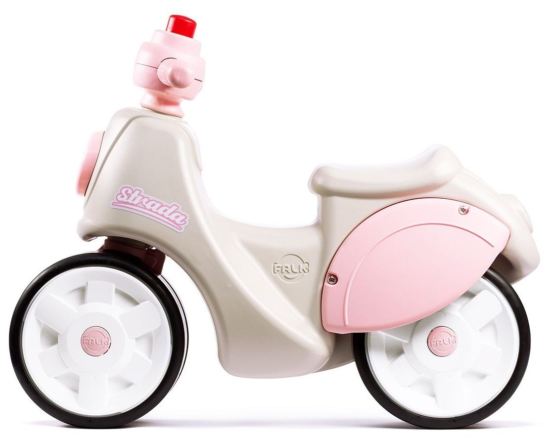 Детски скутер за баланс Falk - Strada, розов/кремав | Отлична цена | Ozone.bg