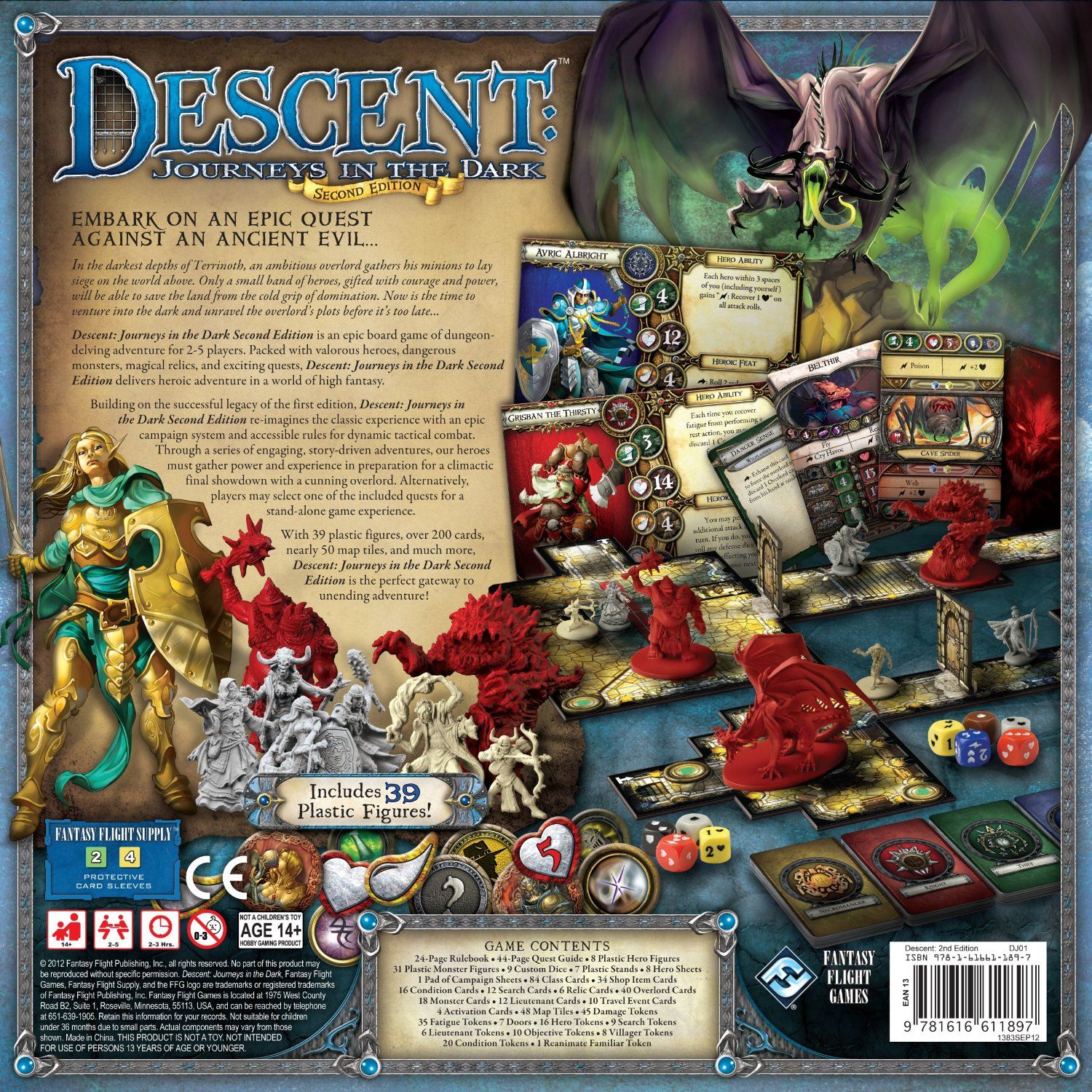 Настолна игра Descent - Journeys in the Dark (Second Edition) | Ozone.bg