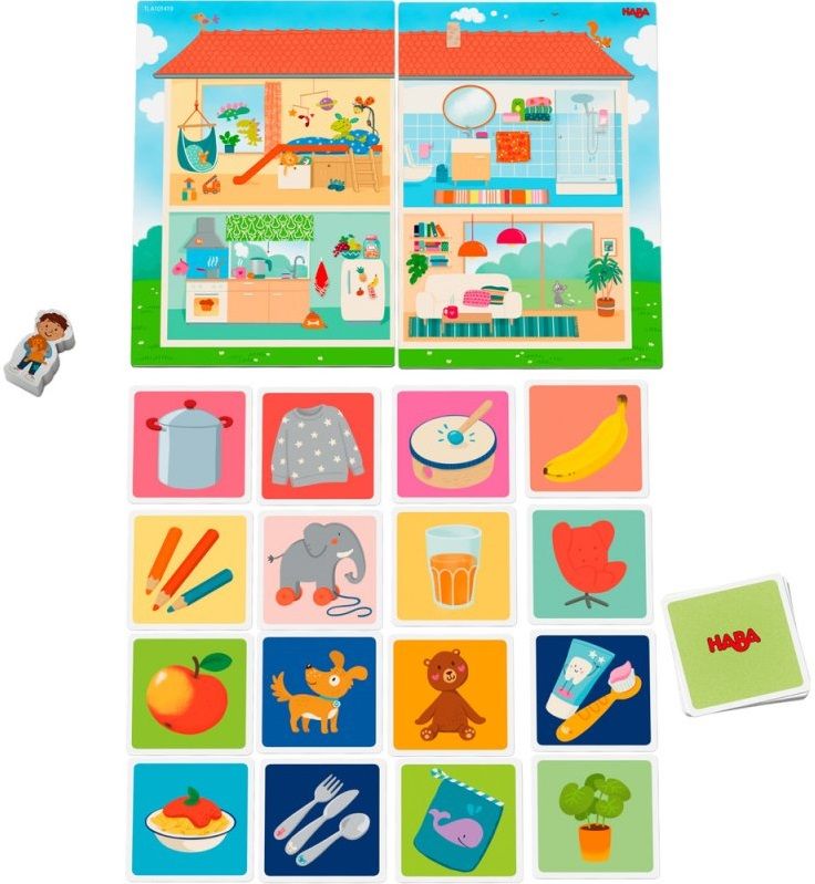 Детска игра Haba Моите първи настолни игри - Моят дом | Отлична цена ...