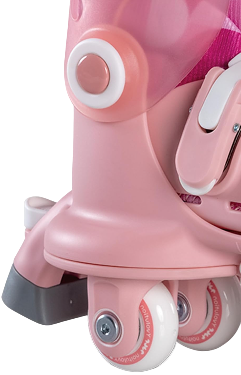 Детски ролери Yvolution - Twista Skates, размер 23-28, розови | Отлична ...