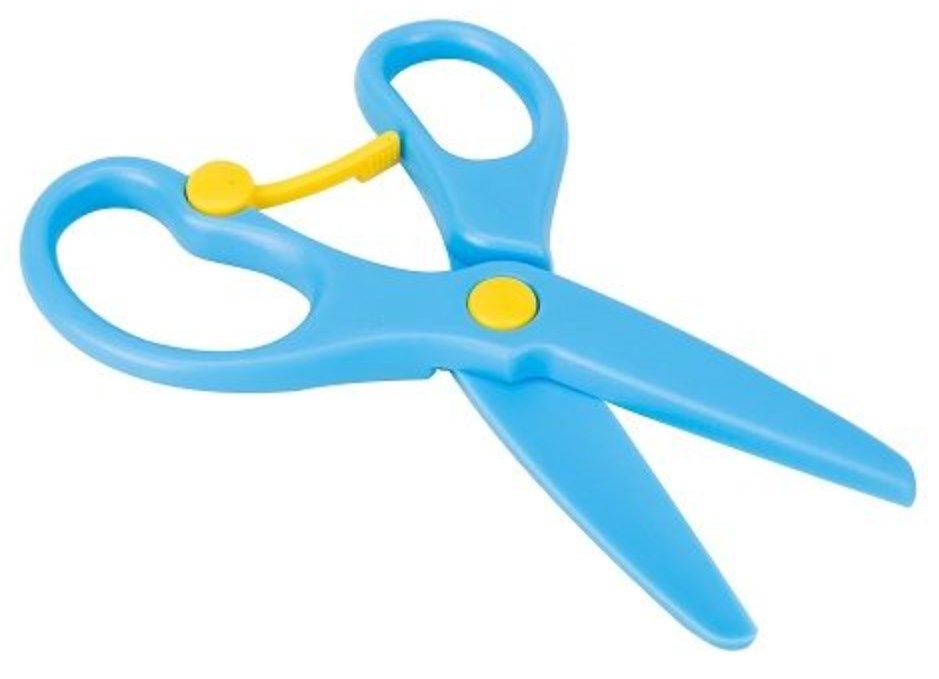 Детска ножица Deli Bumpees - Синя, 13 cm | Ozone.bg
