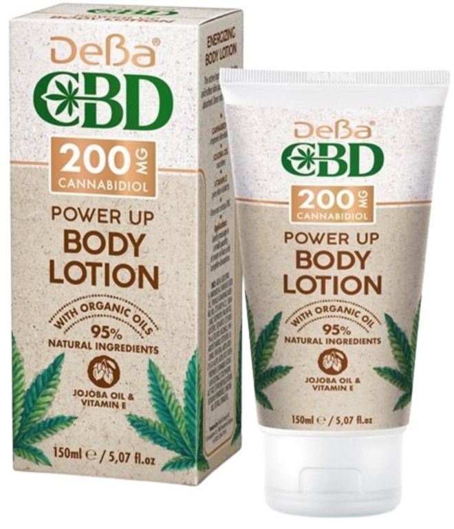 Deva CBD Лосион за тяло Power Up, 150 ml | Ozone.bg
