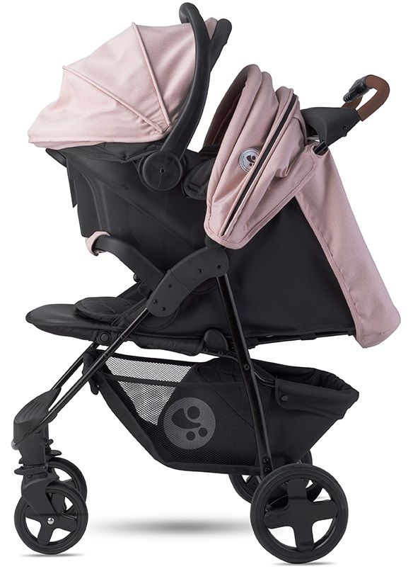 Детска комбинирана количка 2 в 1 Lorelli - Daisy Set, розова | Ozone.bg