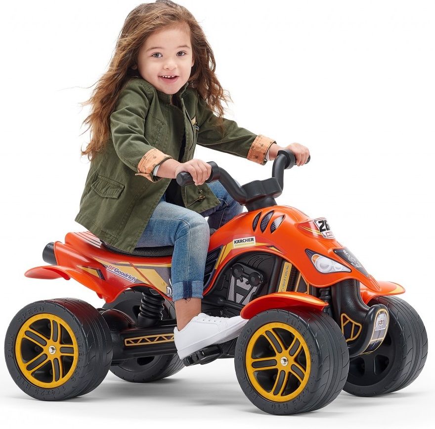 Детско АТВ Falk - Оранжево, с педали | Отлична цена | Ozone.bg