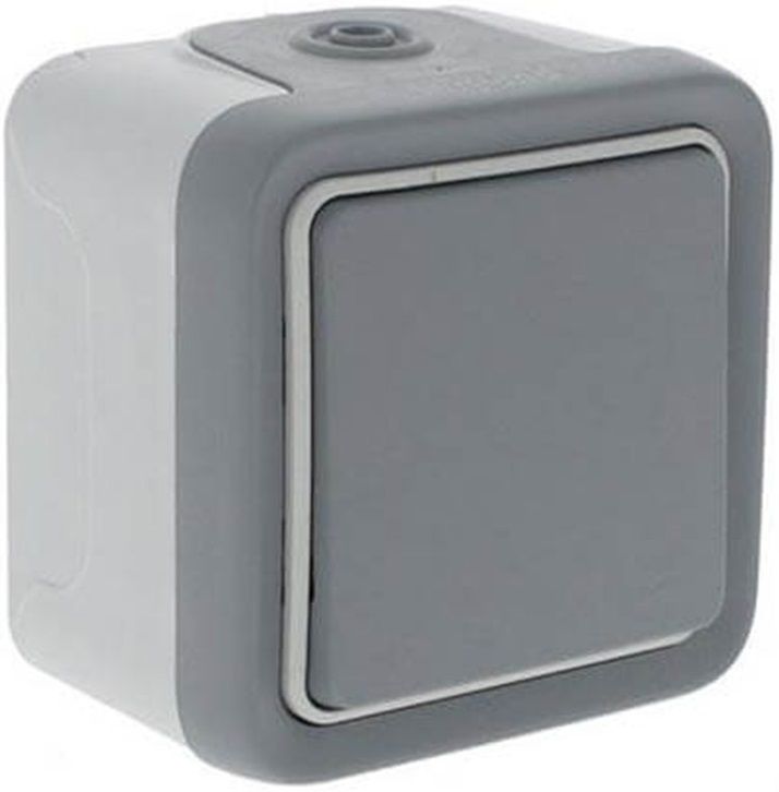 Девиатор Legrand - Plexo 69711, IP 55, външен монтаж, сив | Ozone.bg