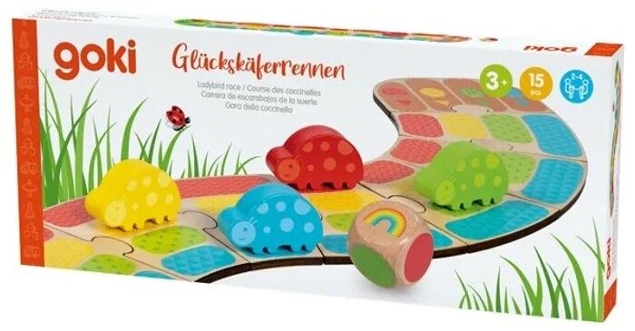 Детска състезателна игра със зарове Goki - Калинки | Отлична цена ...