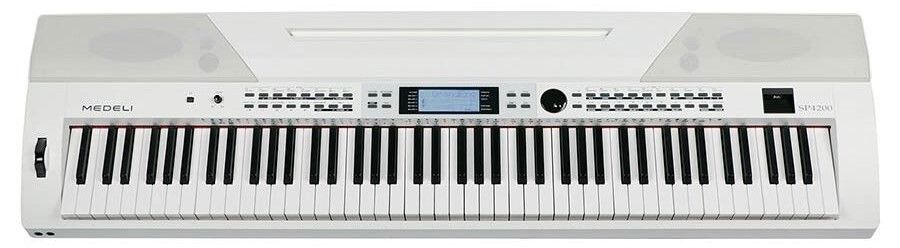 Дигитално пиано Medeli - SP4200/WH, бяло | Ozone.bg