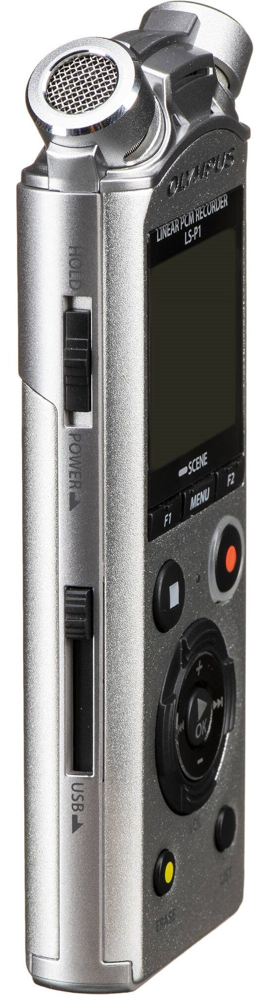 Диктофон Olympus - LS-P1-E1, сребрист | Ozone.bg