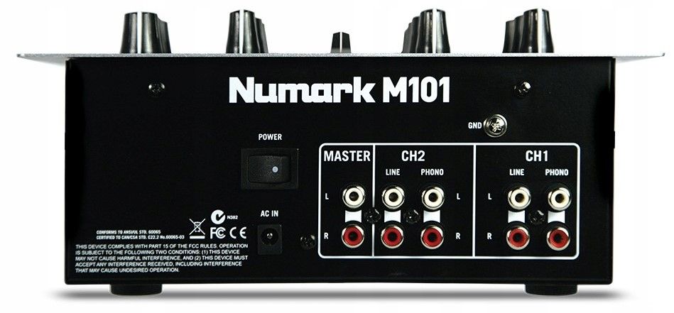 DJ миксер Numark - M101, черен | Ozone.bg