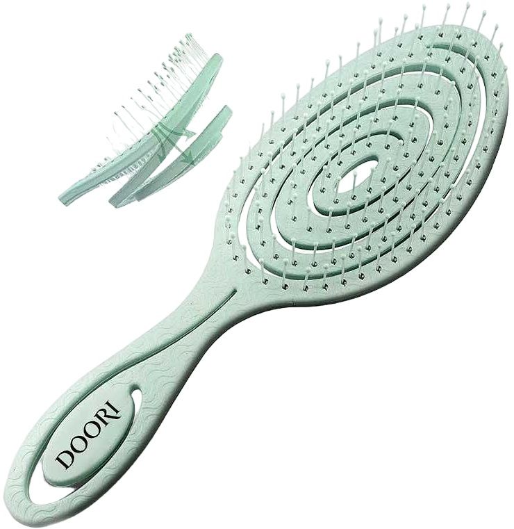 Doori Масажна еко четка за коса Biofriendly, мента | Ozone.bg