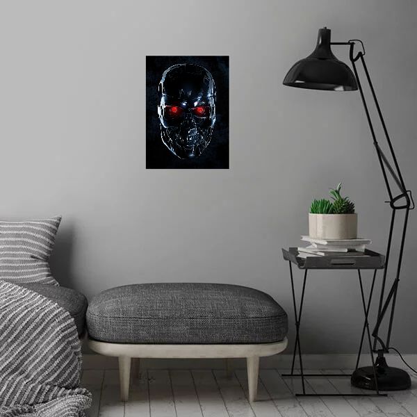 Метален постер Displate - Terminator T800 | Ozone.bg