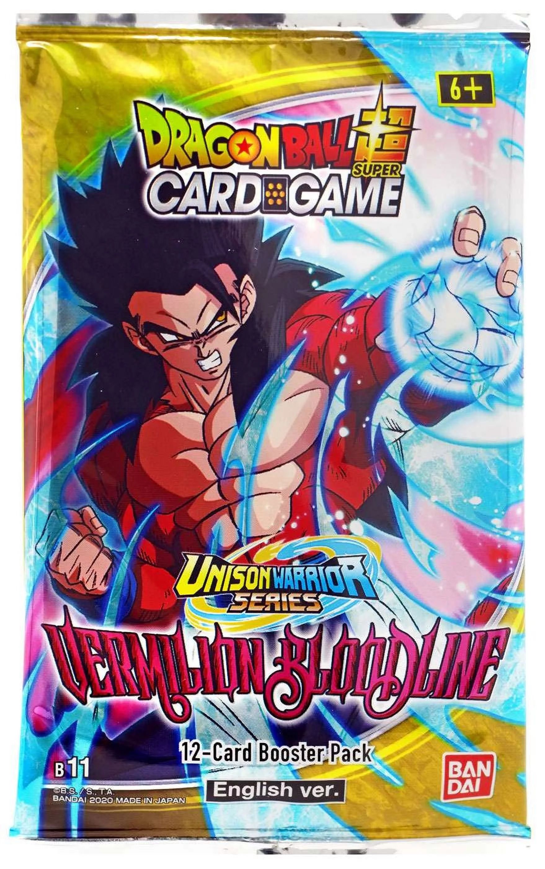 Dragon Ball Super Card Game: Unison Warrior Series 2 - Vermilion Bloodline B11 Booster | Ozone.bg