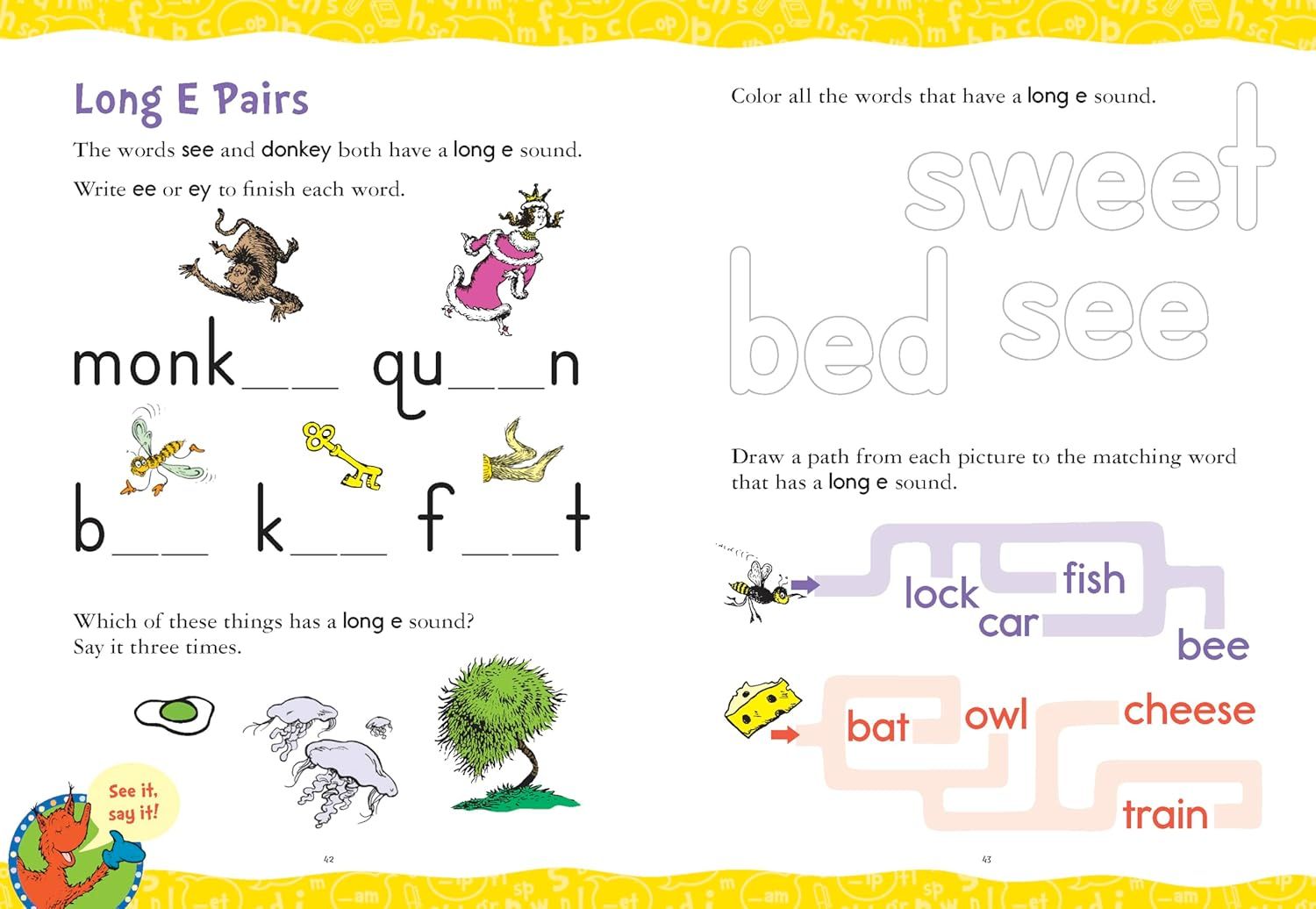 Dr. Seuss Workbook: Phonics, Level 2 | Доктор Сюс | Цена | Ozone.bg