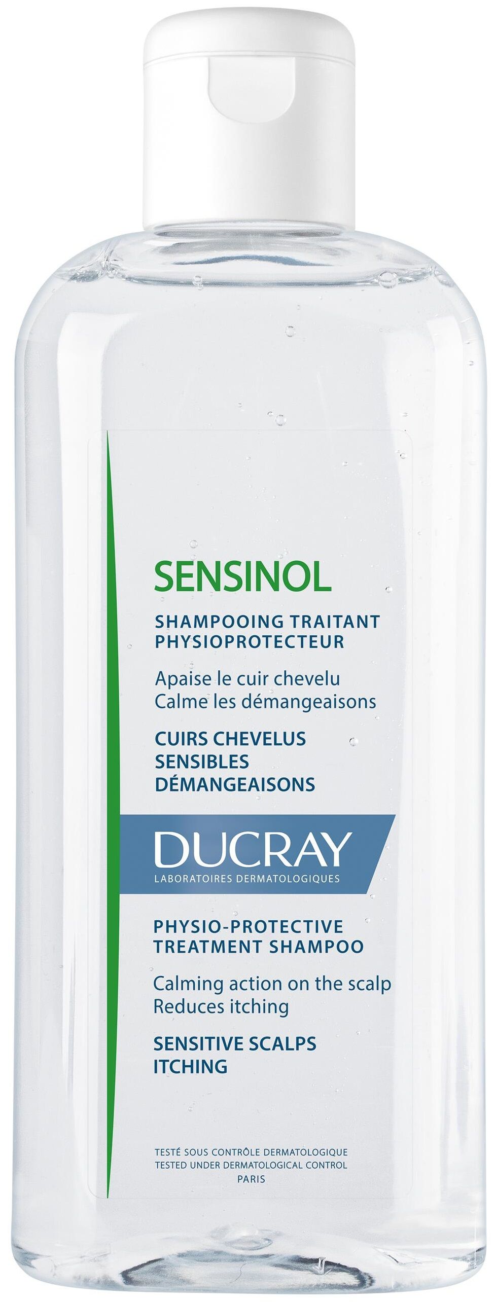 Ducray Sensinol Физиопротективен третиращ шампоан 200 Ml Ozone Bg