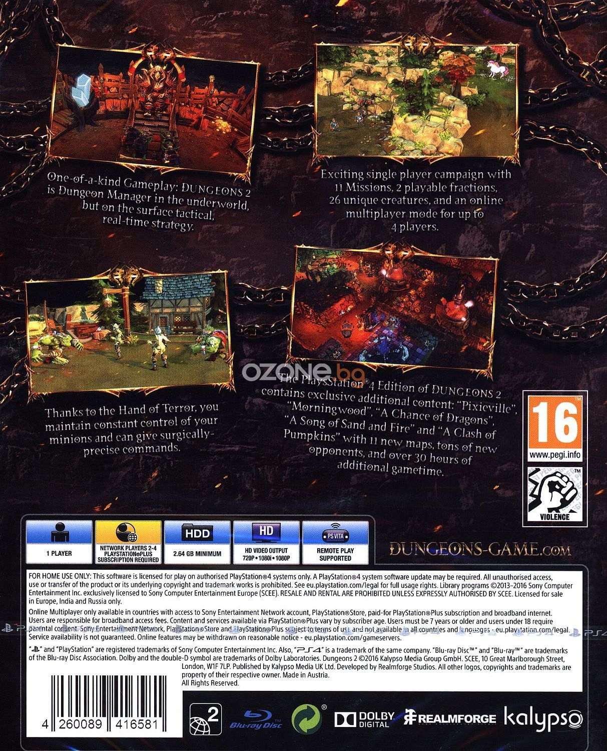 Dungeons 2 (PS4) | Ozone.bg