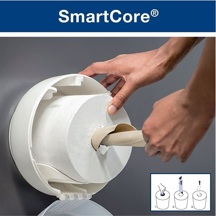 Двупластова тоалетна хартия Tork - SmartOne Advanced, T8, 6 х 1150 къса ...