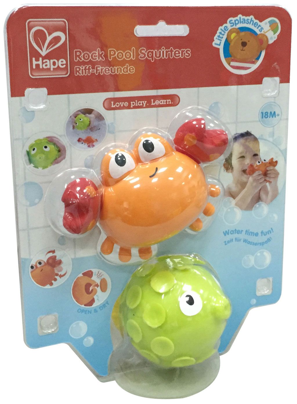 Играчка за баня HaPe International - Рак и риба | Добра цена | Ozone.bg