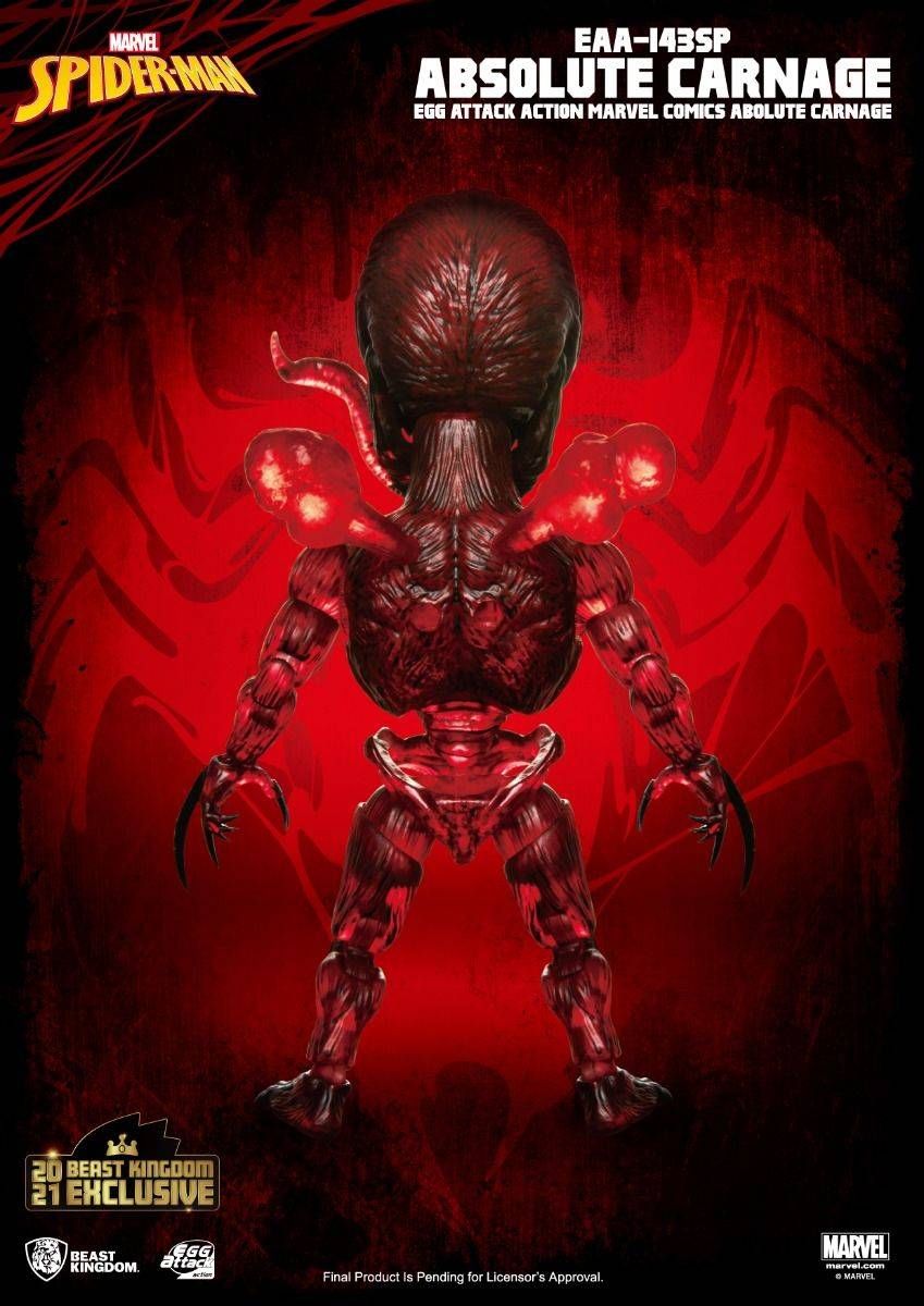 Екшън фигура Beast Kingdom Marvel: Spider-Man - Absolute Carnage, 16 cm ...