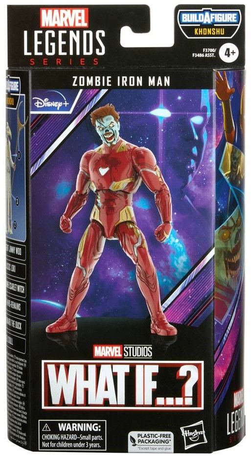 Екшън фигура Hasbro Marvel: What If - Zombie Iron Man (Marvel Legends ...