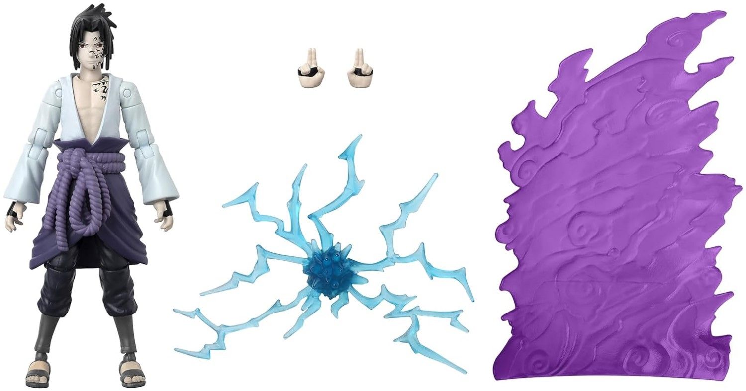 Екшън фигура Bandai Animation: Naruto Shippuden - Sasuke Uchiha (Curse ...