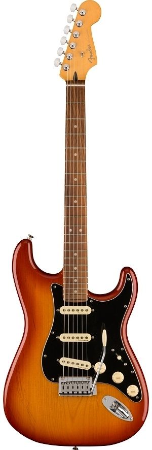Електрическа китара Fender - Player Plus Stratocaster PF, Sienna ...
