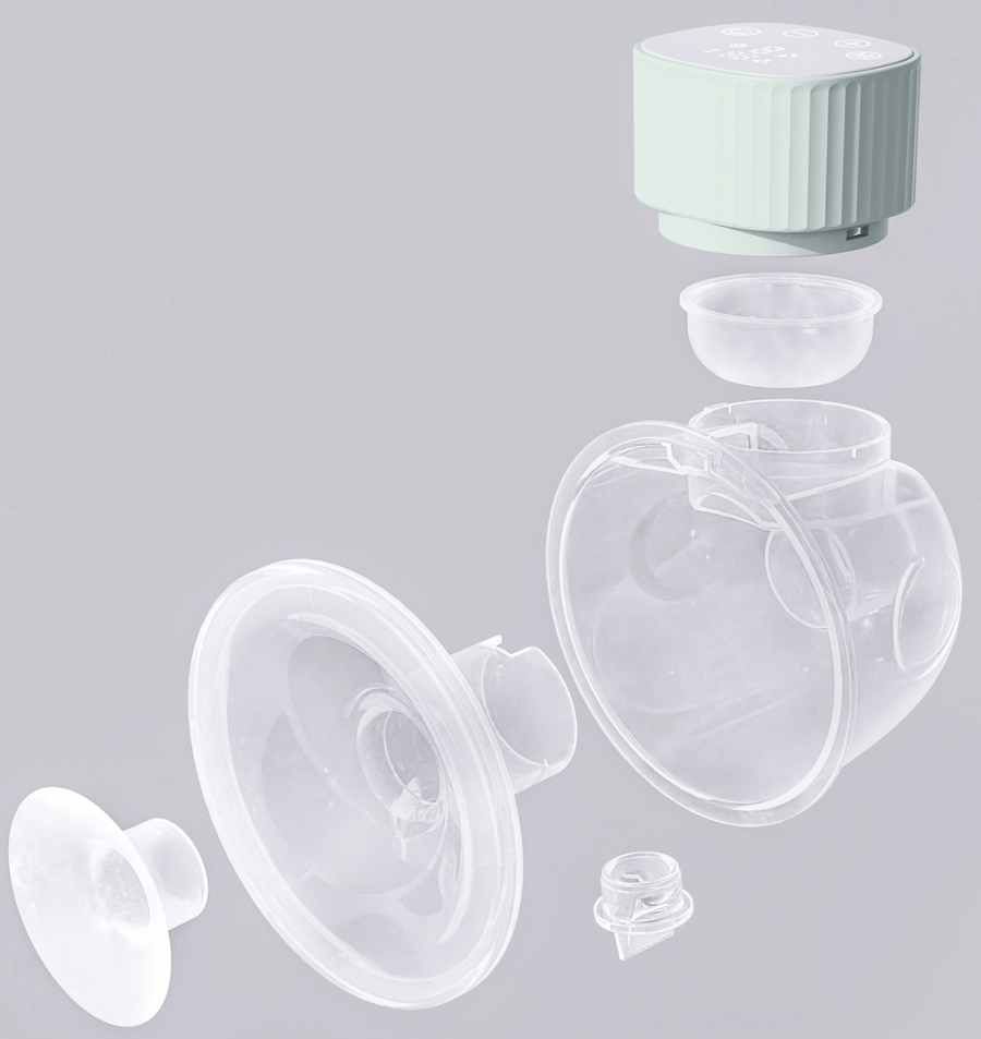 Електрическа помпа за кърма KikkaBoo - Noa, зелена | Добра цена | Ozone.bg