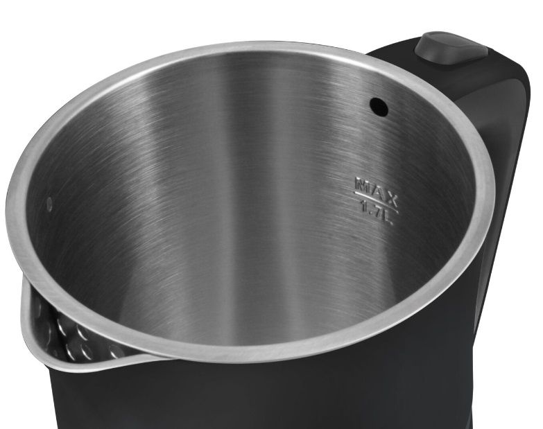 Електрическа кана Rohnson - R 7534, 2200W, 1.7 l, черна | Ozone.bg